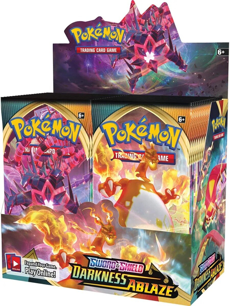 324 Шт Покемон карты коллекционные: Бустер Pokemon издания Darkness Ablaze (на английском языке) (Оригинал)