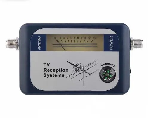 Измеритель сигнала DVB-T2, анализатор телевизионной антенны, с компасом и звуковой индикацией, для точной настройки приема