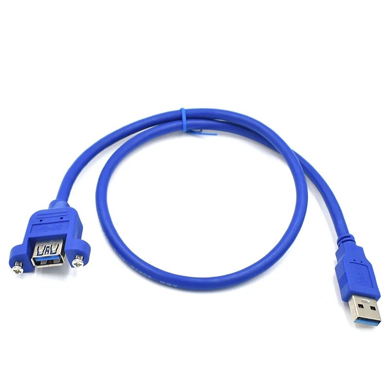 USB 3.0 Удлинительный кабель для монтажа на панель UPCACC