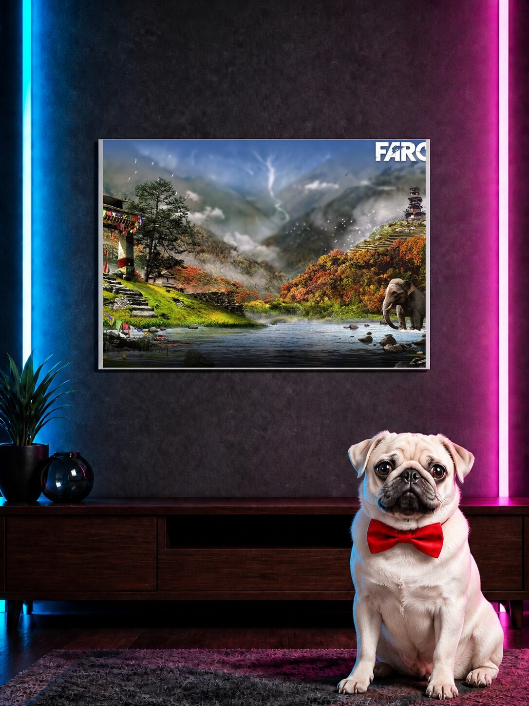 Плакат Far Cry Легенды — игровая эстетика для интерьера A3