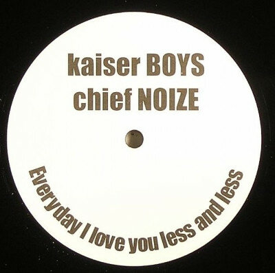 Виниловая пластинка Kaiser Chiefs, Boys Noize - Everyday I Love You Less And Less (12" Indie Rock, Electro 2005)