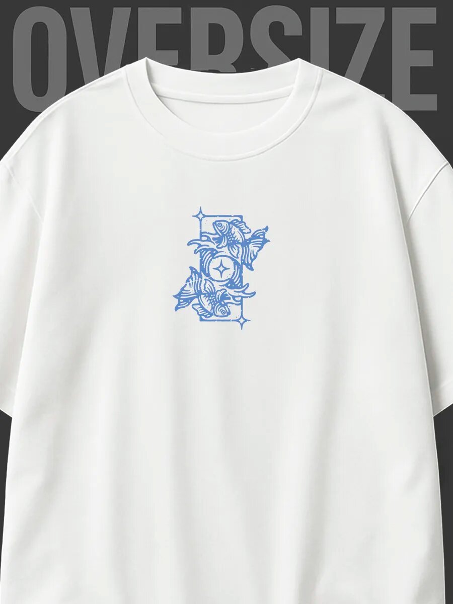 Футболка PRINTSHOT, 1 шт., размер 2XL, белый
