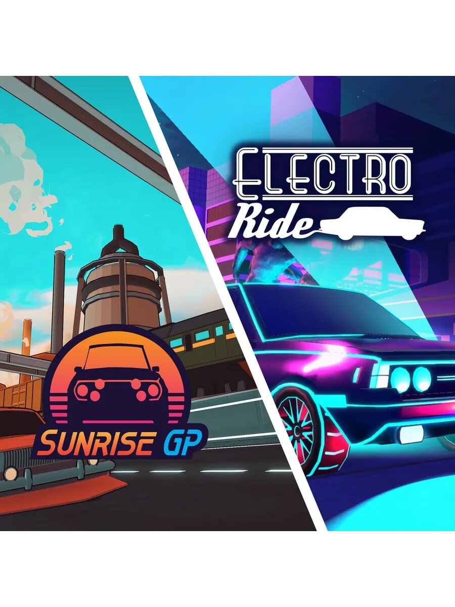 Sunrise GP + Electro Ride: The Neon Racing bundle PS5
