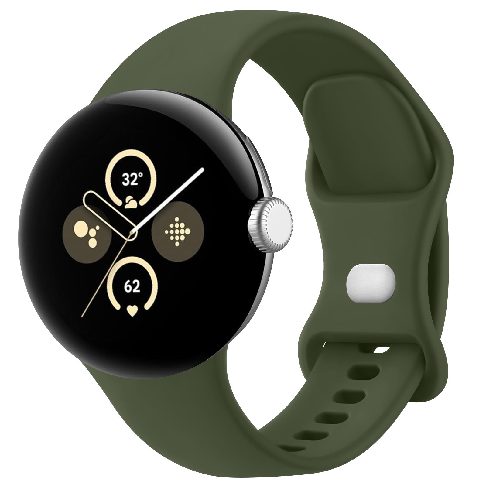 Мягкий силиконовый ремешок для Google Pixel Watch 2/1, ремешок для Pixel Watch 3 41 мм, аксессуары для умных часов