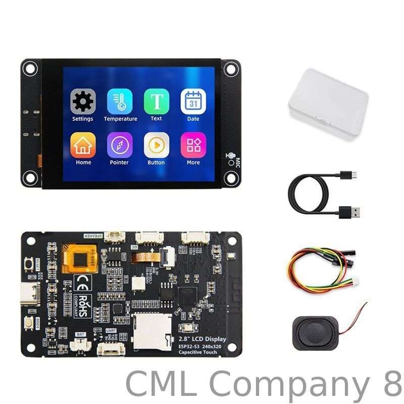 ESP32-S3 Ai Искусственный Интеллект Для Платы Разработки Xiaozhi 2.8-Дюймовый LCD TFT Сенсорный Экран WiFi Bluetooth Модуль