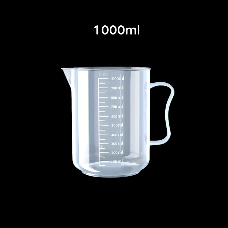 Пластиковая мерная чашка 1000 мл, утолщенная, для кухни