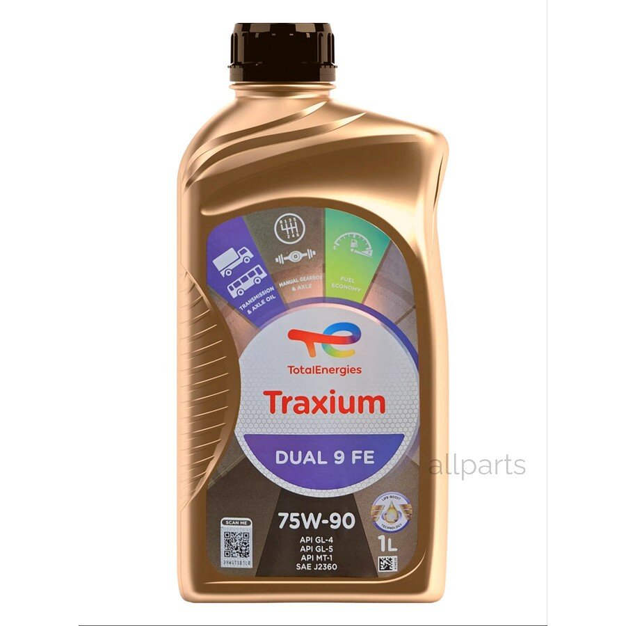 TOTALENERGIES 214145 TOTAL TRAX. DUAL 9 FE 75W90, 1л