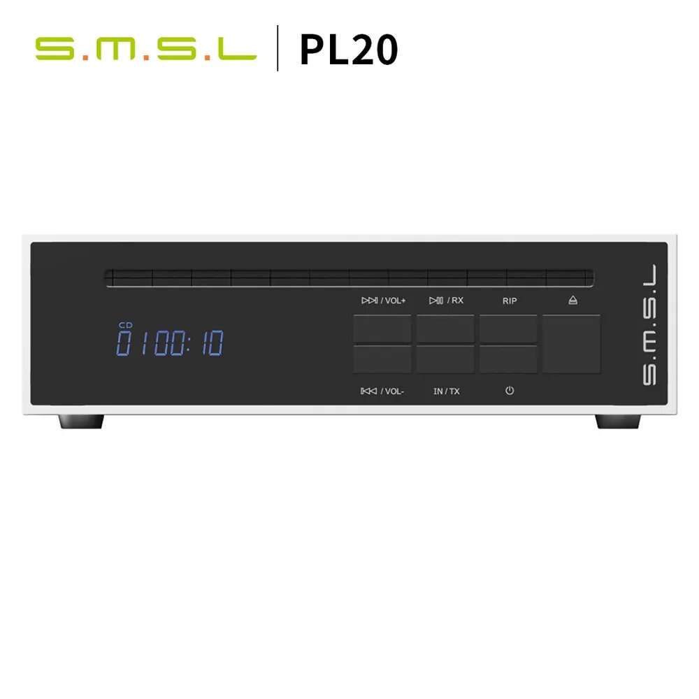 SMSL PL20 Портативный CD-плеер Hi-res Audio CS43131 * 2 с поддержкой оптического коаксиала 32 Ом и дистанционным управлением