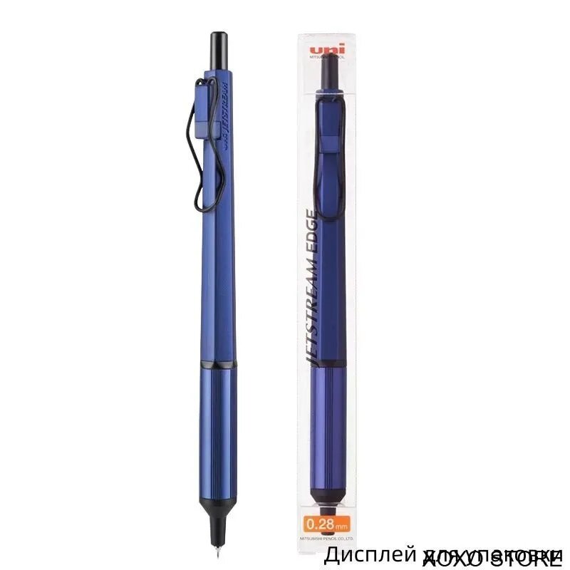 Uni Mitsubishi Pencil Ручка Гелевая, толщина линии: 0.28 мм, цвет: Черный, 1 шт.