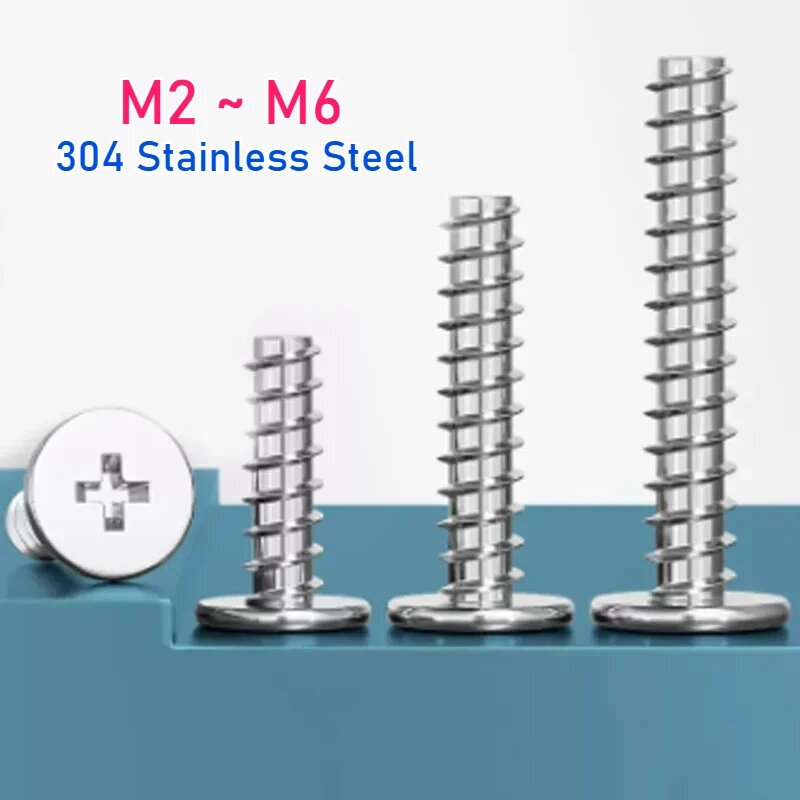 Саморезы из нержавеющей стали M6х20 мм (20шт)