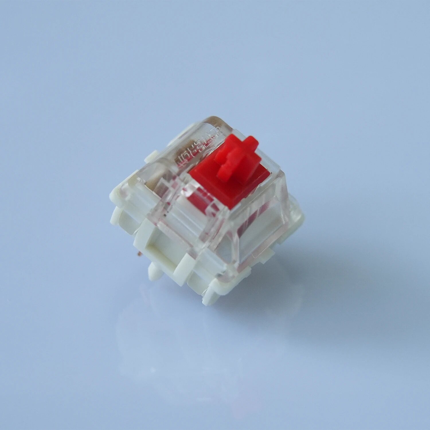 Переключатель GATERON Jupiter, красный, линейный, 5 контактов, предварительно окрашенный, SMD, RGB, цвет под заказ, «сделай сам», горячая замена, механическая клавиатура, для игр и офиса, Red-35pcs