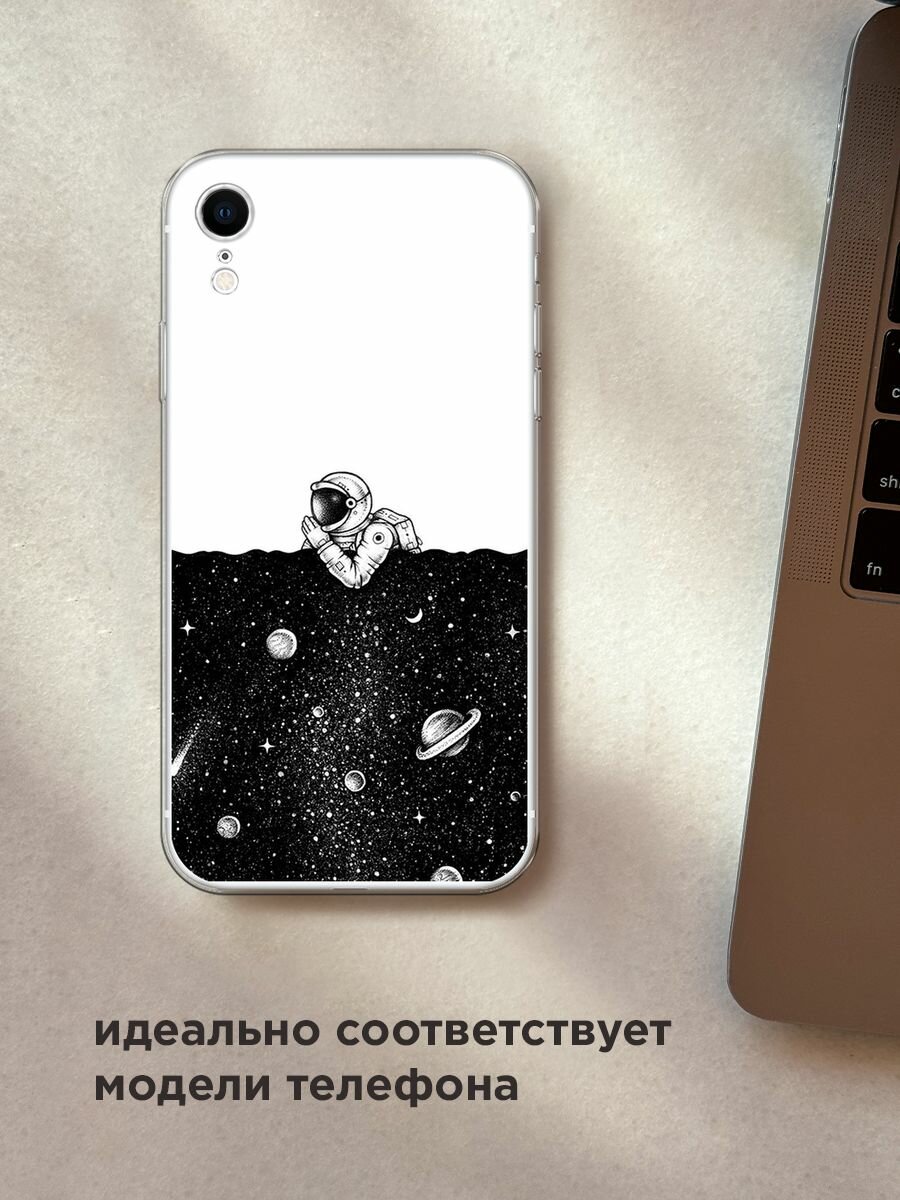 Чехол на Apple iPhone XR / Айфон XR с принтом "Космический сон" — фото 1