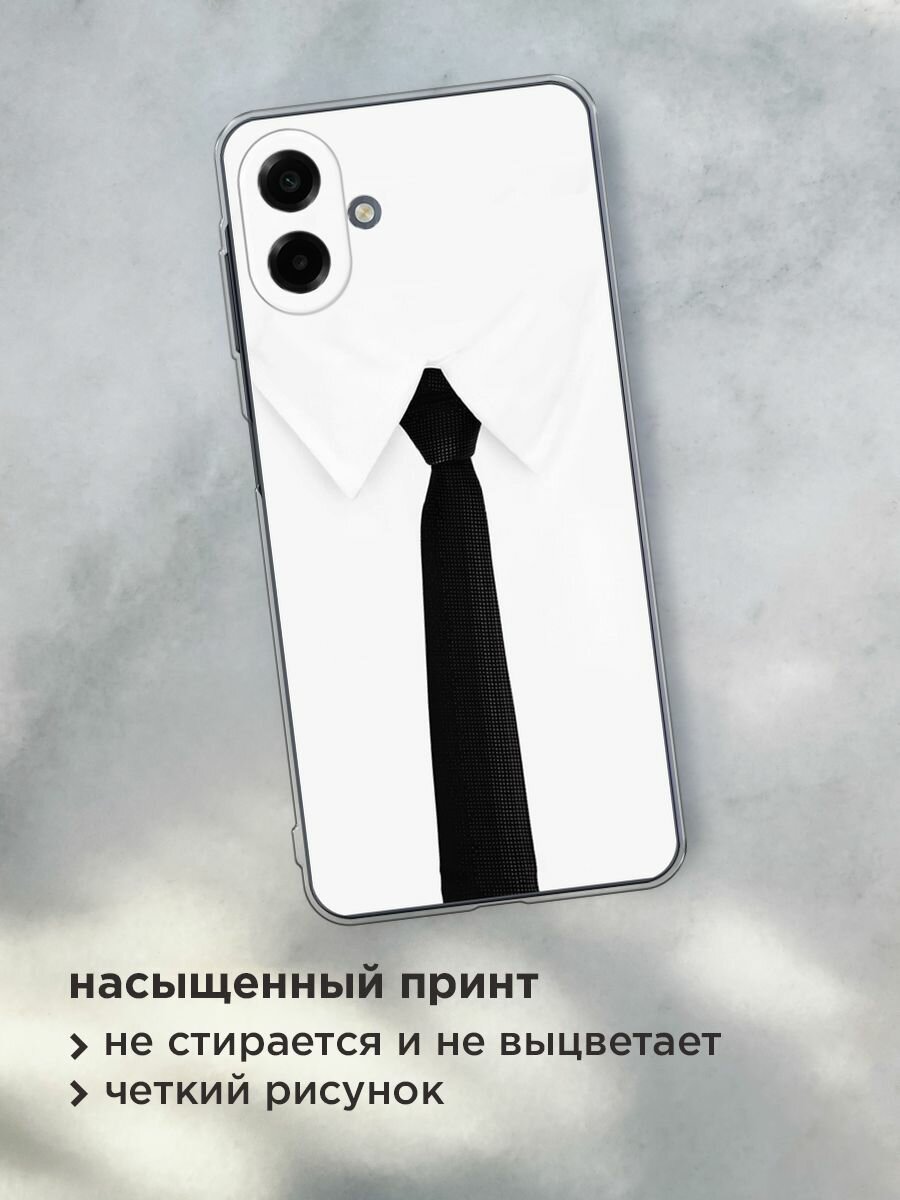 Чехол на Samsung Galaxy A07 / Самсунг А07 с принтом "Галстук" — фото 1