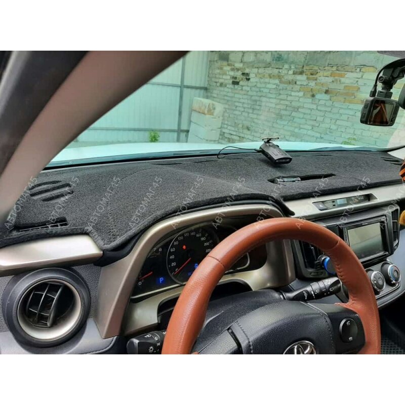 Накидка на панель Toyota RAV4 XA 40 Тойота Рав4 ХА40 2013-2019г карпет
