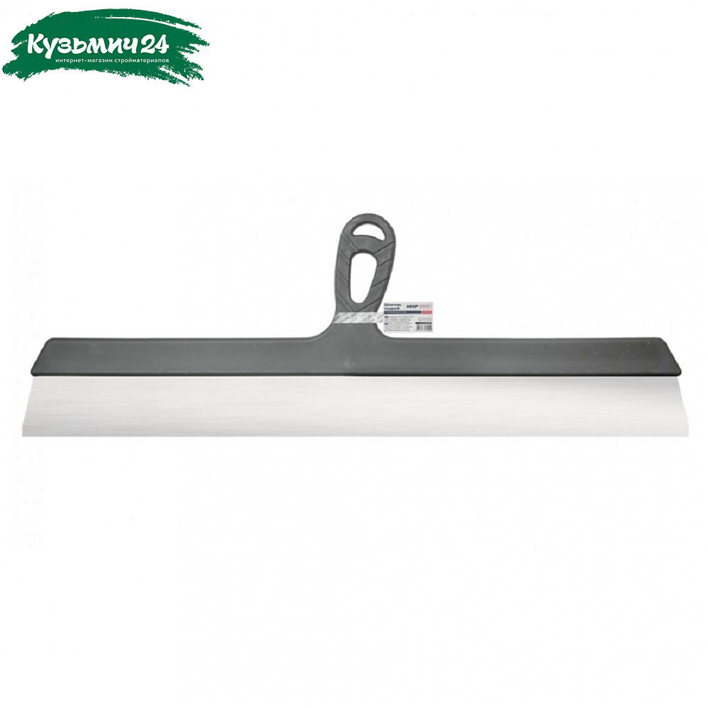 Шпатель гладкий Акор Эксперт 420 00 600, нержавеющая сталь, 600 мм, усиленная ручка