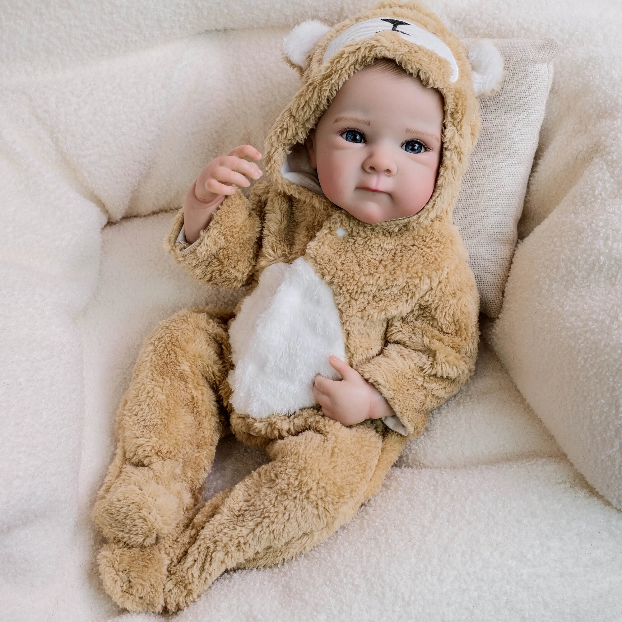 Реборн кукла Бетти 18 дюймов из винила для всех возрастов