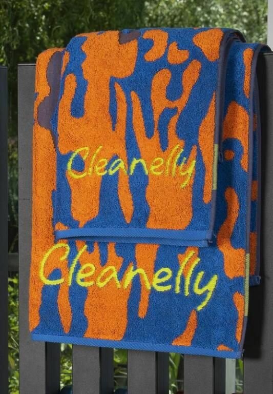 Полотенце махровое для лица и рук 50*90 Cleanelly 100% хлопок