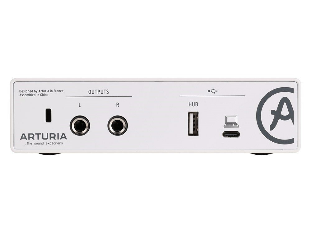 Arturia MiniFuse 1 White Аудиоинтерфейс — фото 1