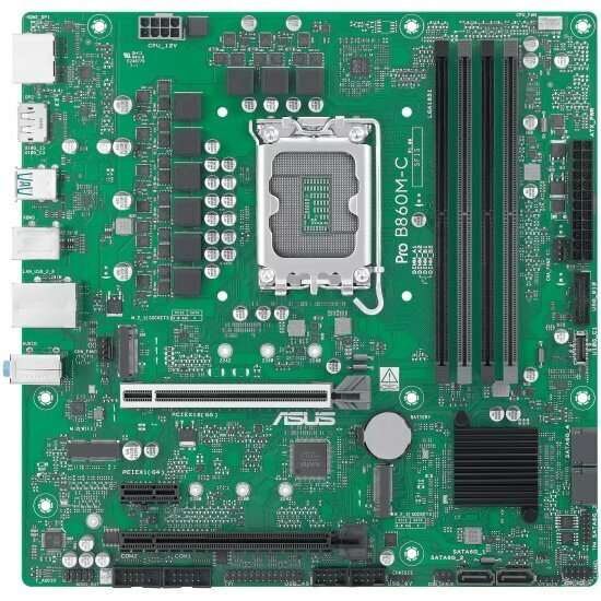 Материнская плата Asus PRO B860M-C-CSM (LGA1851, mATX)