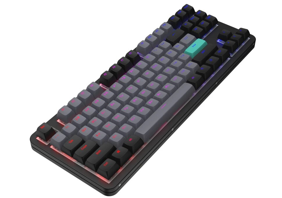 Клавиатура проводная Red Square Alumix TKL SE Black, механическая, скелетон