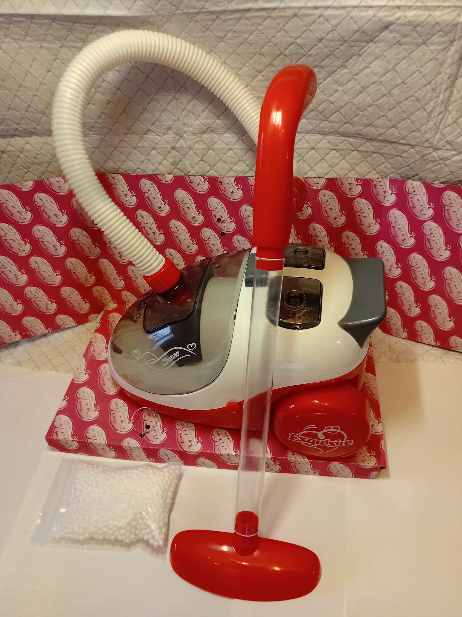 Детский игрушечный Пылесос свет+звук. Большой 34см.