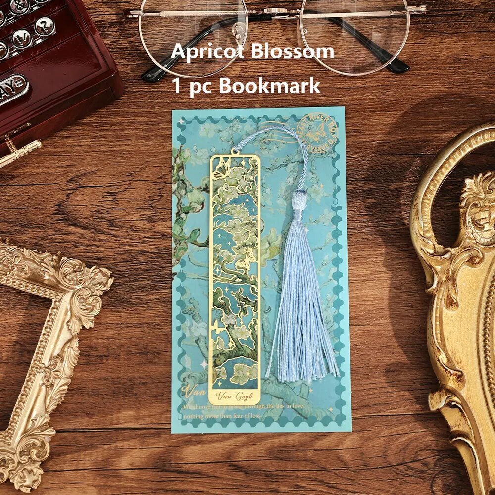 Закладка Apricot Blossom с кисточкой