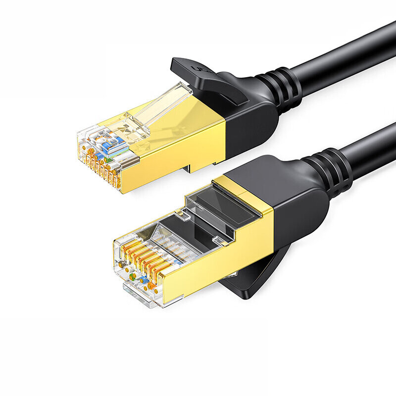 Ethernet-кабели UGREEN category 7 1g copper core, черные, 5m EU