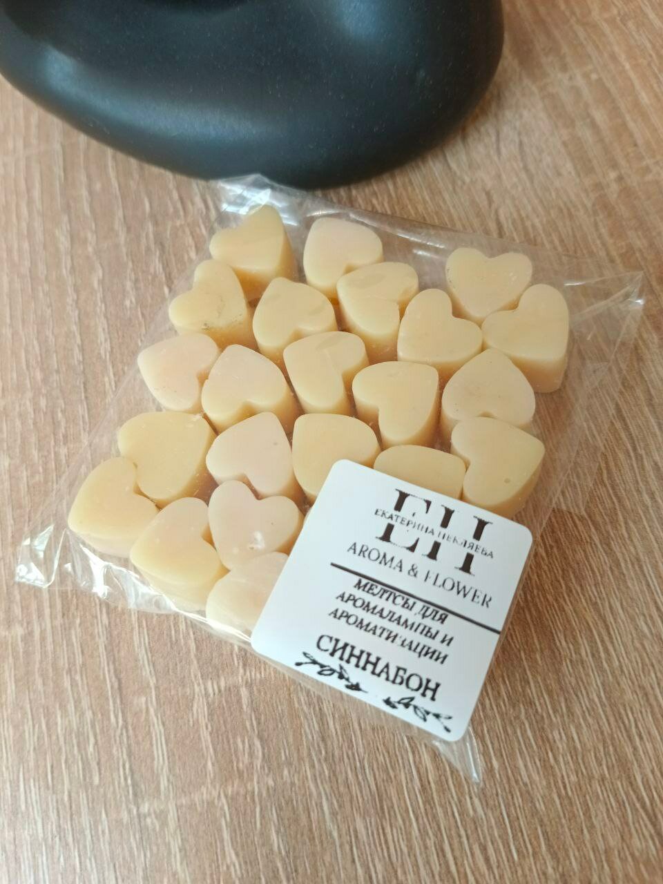 Мелтсы "синнабон", ароматерапия, ручная работа, безопасный способ горения