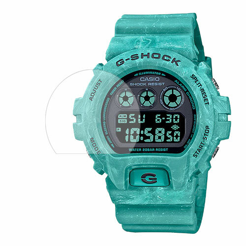 Скрин Мобайл защитный экран для часов Casio DW-6900WS-2 из гидрогелевая плёнка прозрачная