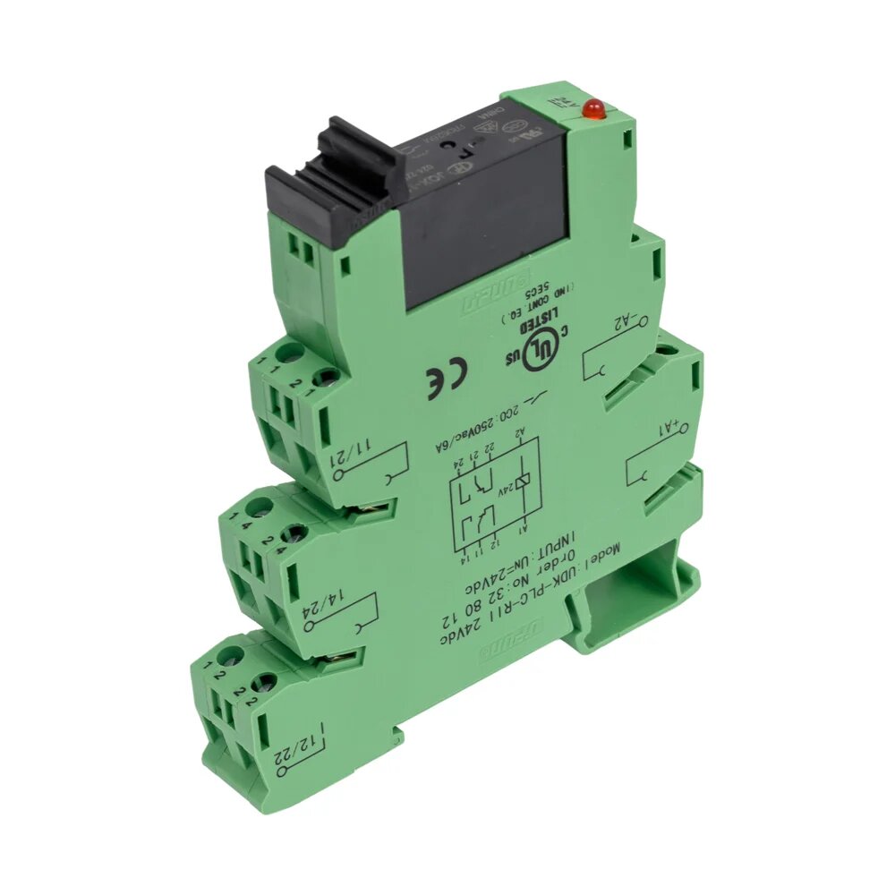 Модуль релейный UPUN UDK-PLC-RII 24Vdc 328012, эксплуатации