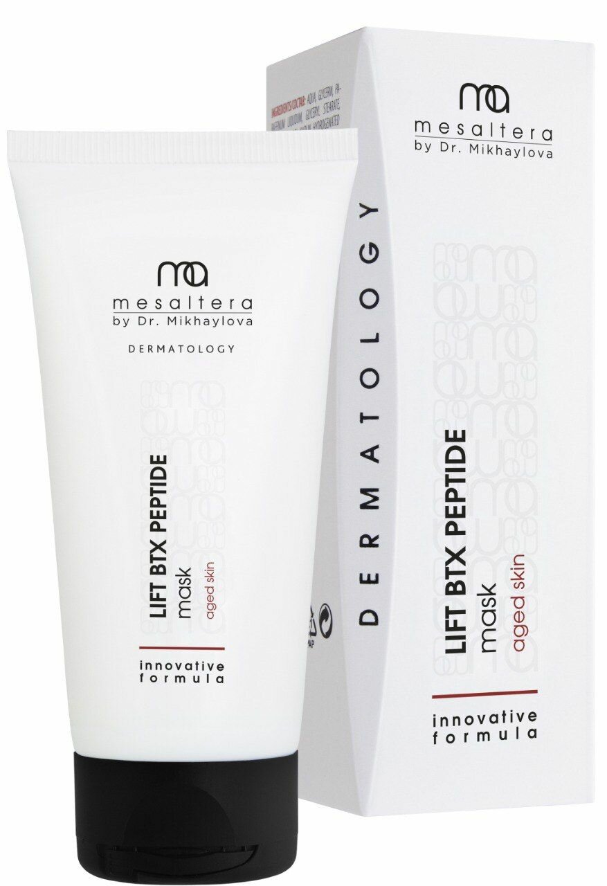 Mesaltera by Dr. Mikhaylova "Lift Peptide BTX" – Омолаживающая лифтинговая маска для возрастной кожи, 50 мл