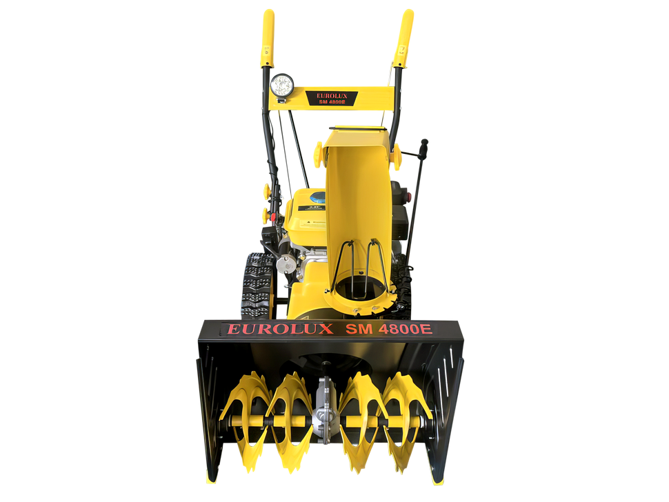 Снегоуборщик Eurolux SM 4800E, 7 л. с, 5 вперед / 2 назад, электростартер