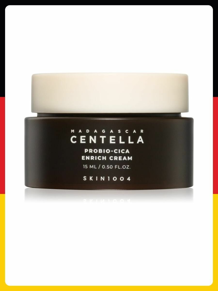 Крем для ухода за кожей Skin1004 Madagascar Centella Probio-Cica Enrich Cream Intensive Moisturizing Cream to Soothe Skin, 15 мл
