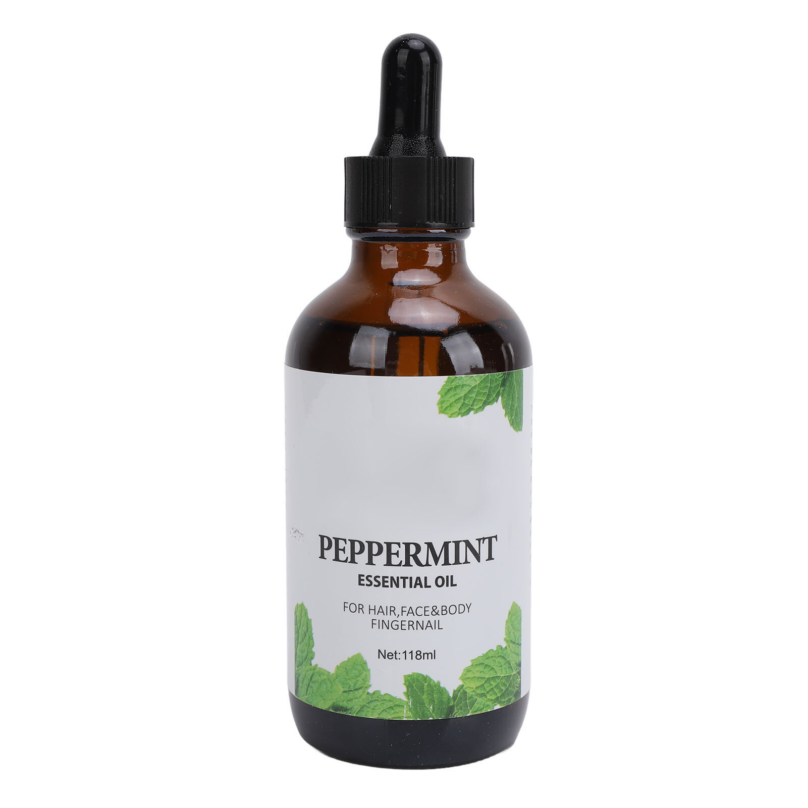 Ароматерапия, эфирное масло мяты перечной, растительный аромат, уход за кожей, массажное масло мяты перечной для волос, тела, ногтей, 118 мл
