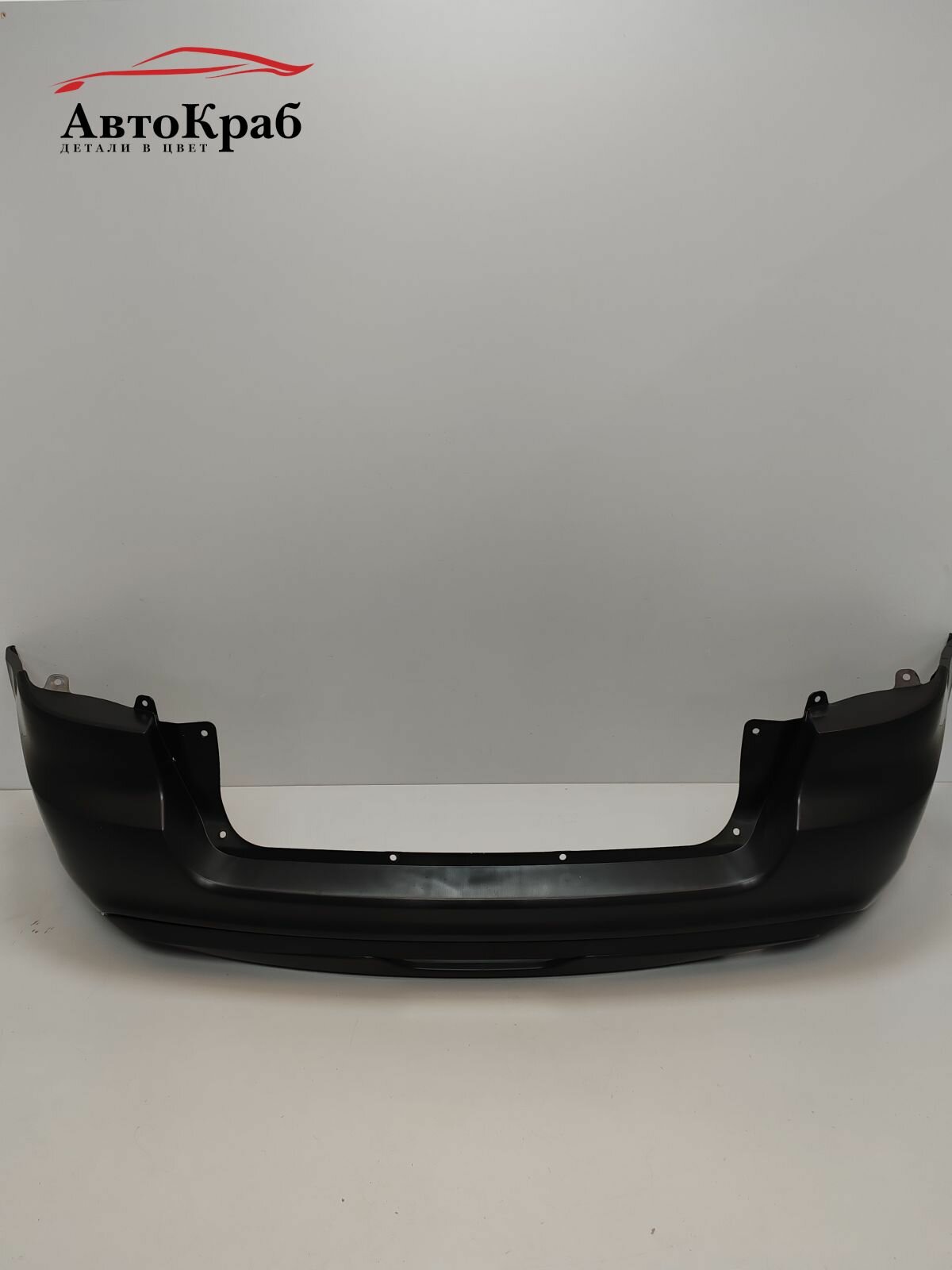 Бампер задний с накладкой под покраску для Лада Гранта лифтбек, рестайлинг 2018 - 2025 г.