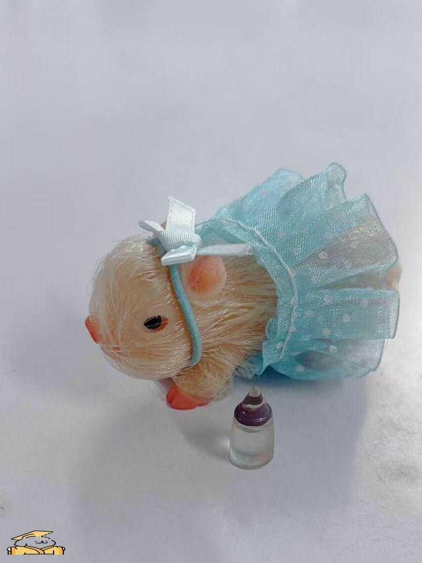 3 дюйма 7 см кукла реборн мини свинка, полностью силиконовая