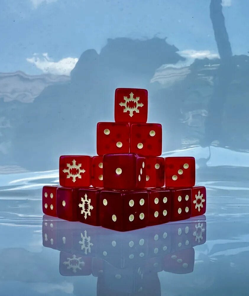 Кубики World Eaters Dice Set (2025) Warhammer 40000