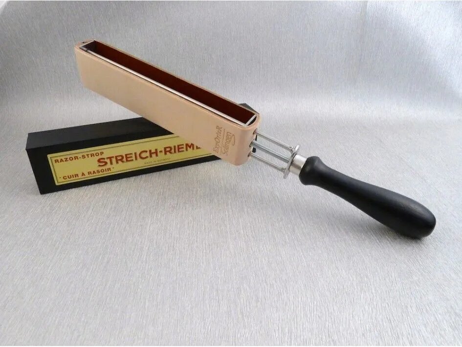 Ремень для правки двухсторонний Exporter Solingen Германия 57 Juchten