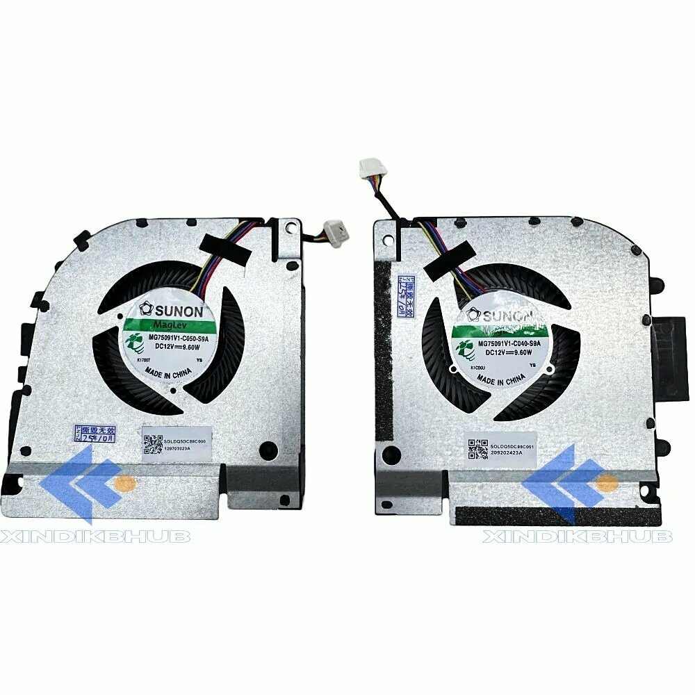 Кулер для ноутбука(CPU+GPU) Thunderobot Zero ultra xt DC12V 9.6W типовая базовая модель серии