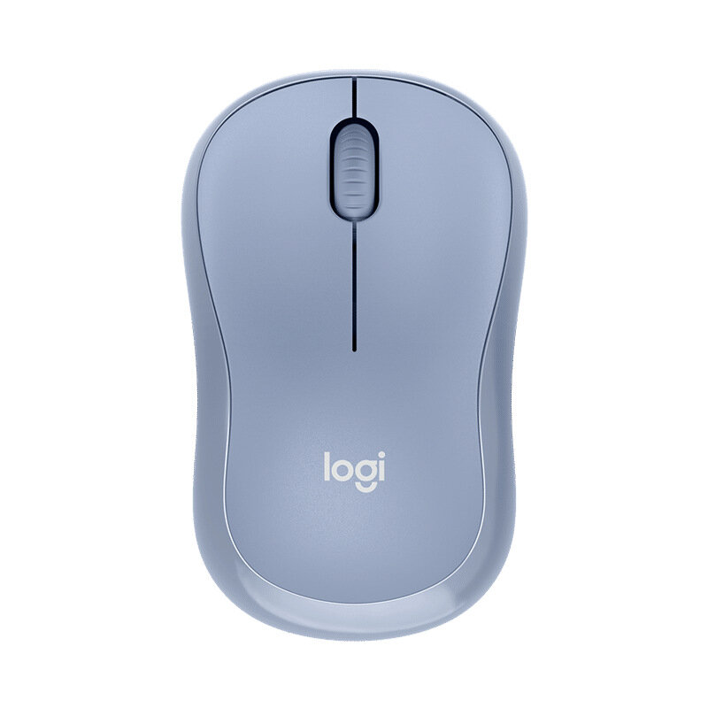 Logitech M221 Беспроводная мышь - Тихая работа, синяя для офиса и дома
