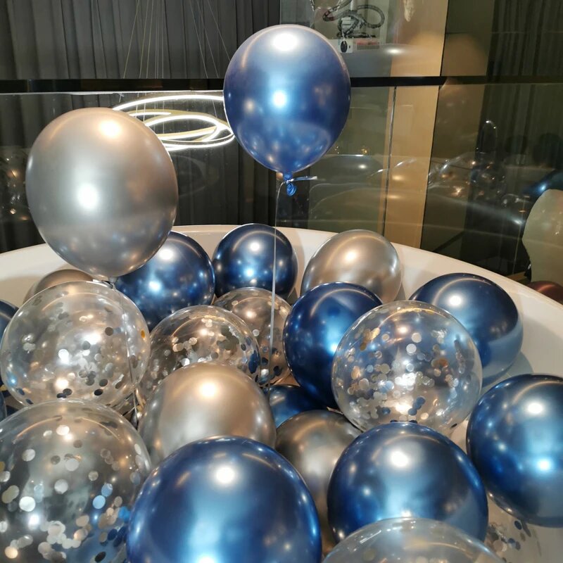 Металлические воздушные шары Globos 12 дюймов 30 шт