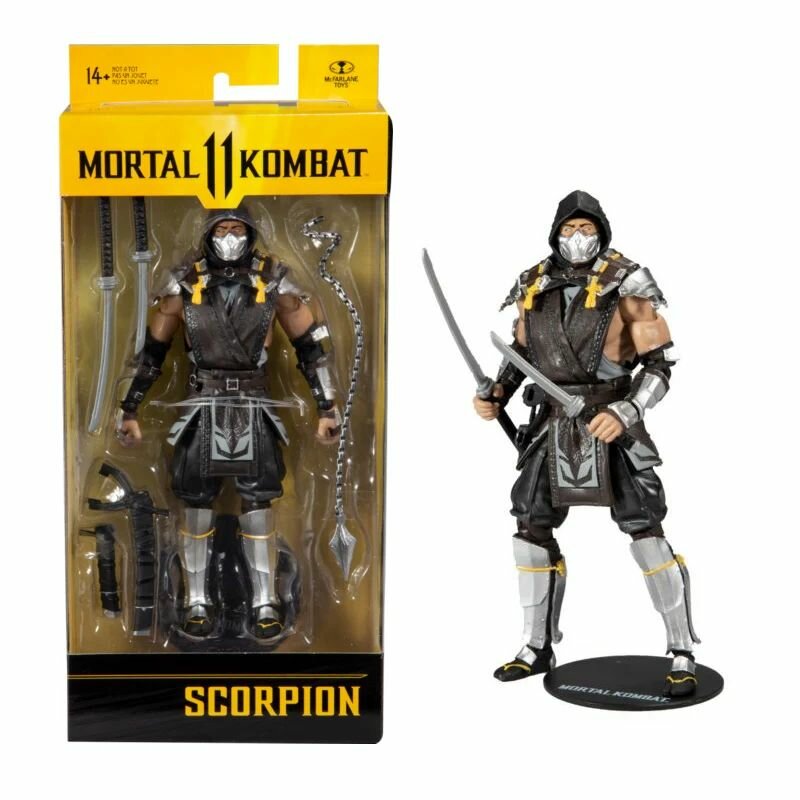 Скорпион Фигурка Мортал Комбат McFarlane Toys Scorpion in Shadows