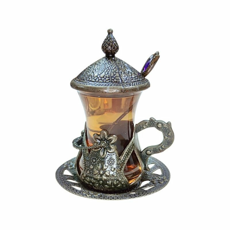 Стакан армуды для чая 120 мл 1 шт бронза