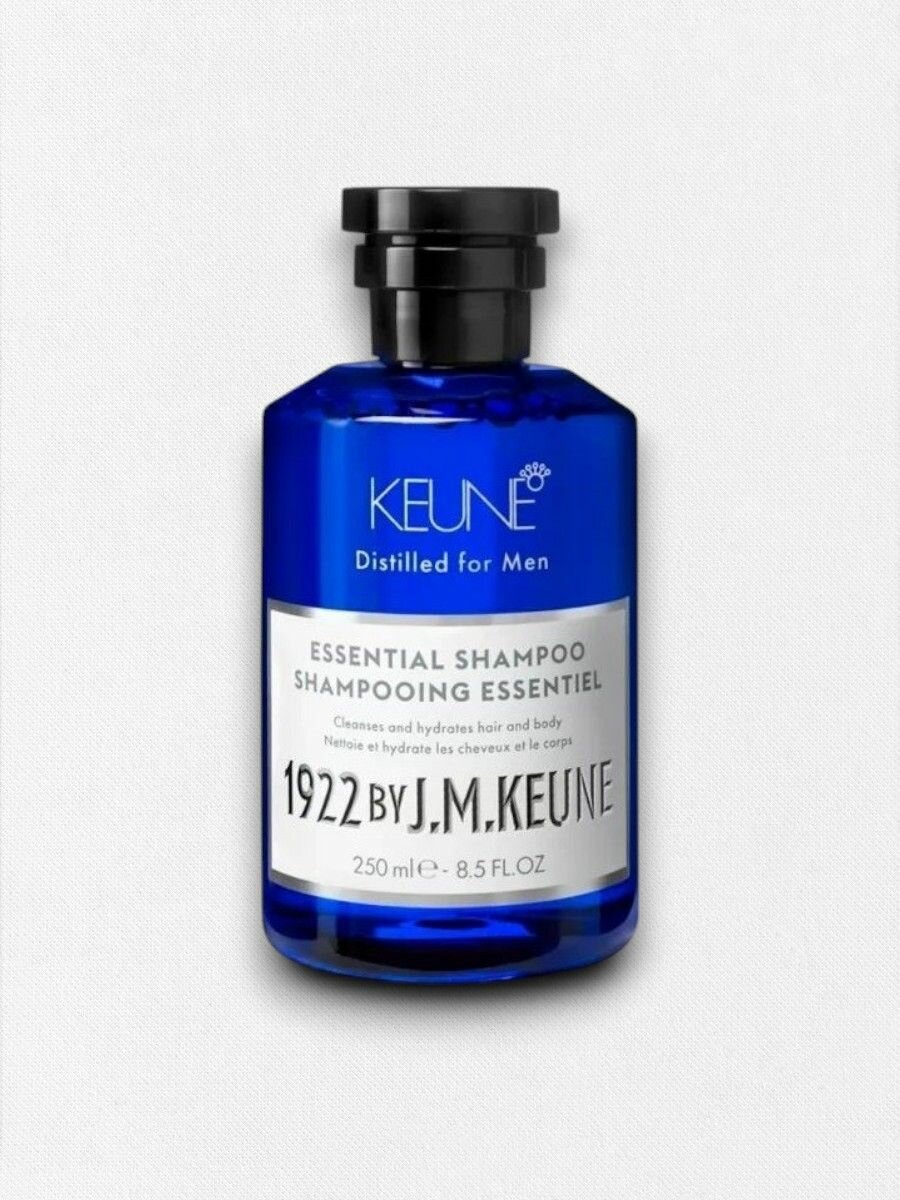 Шампунь универсальный для волос и тела, KEUNE 1922 Essential Shampoo, 250мл