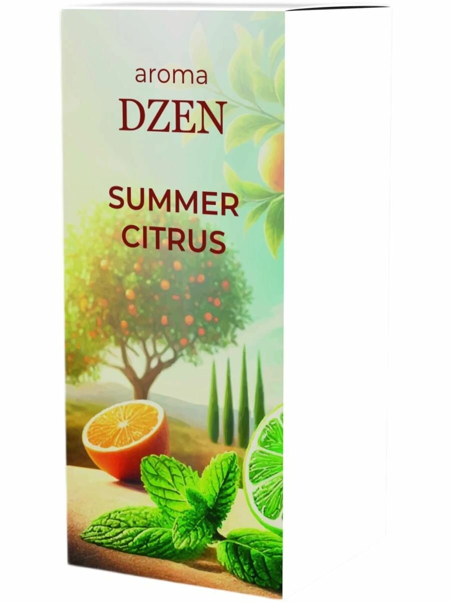 Эфирное масло бленд Летний цитрус Aroma Dzen 3 мл для ароматерапии, бани, йоги