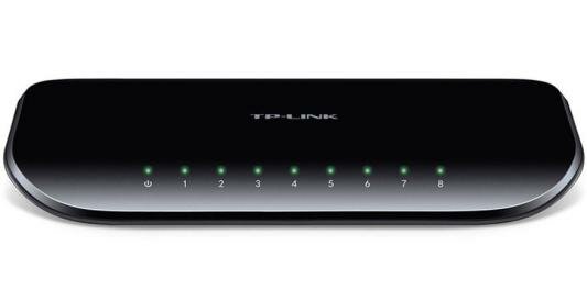 Коммутатор TP-LINK TL-SG1008D 8-портовый гигабитный настольный коммутатор