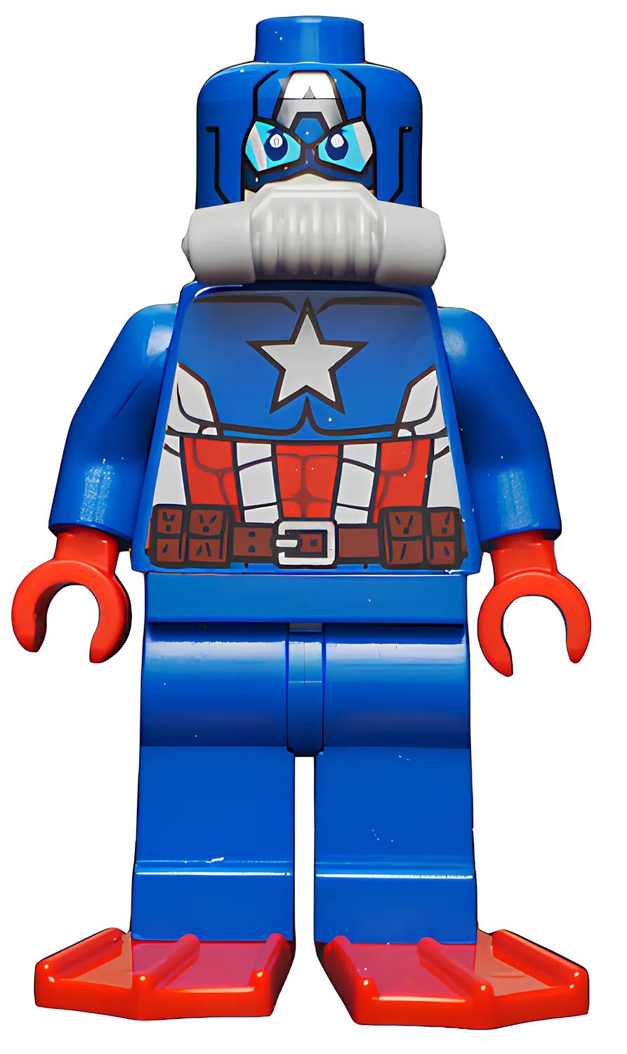 Минифигурка Lego Super Heroes Scuba Captain America sh0214