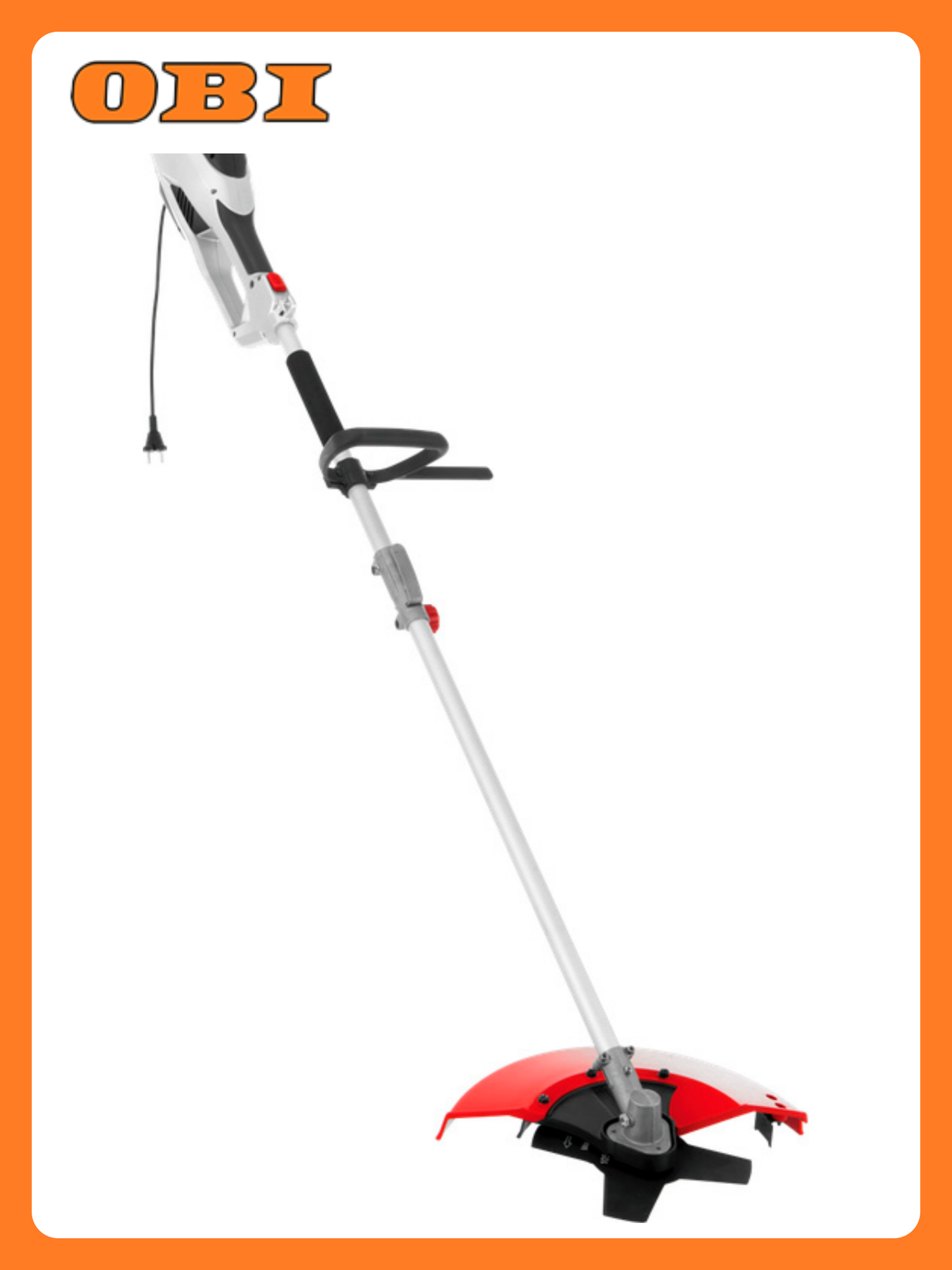 Триммер электрический AL-KO BC 1200, с плечевым ремнём, высота скашивания 35см 1200 Вт