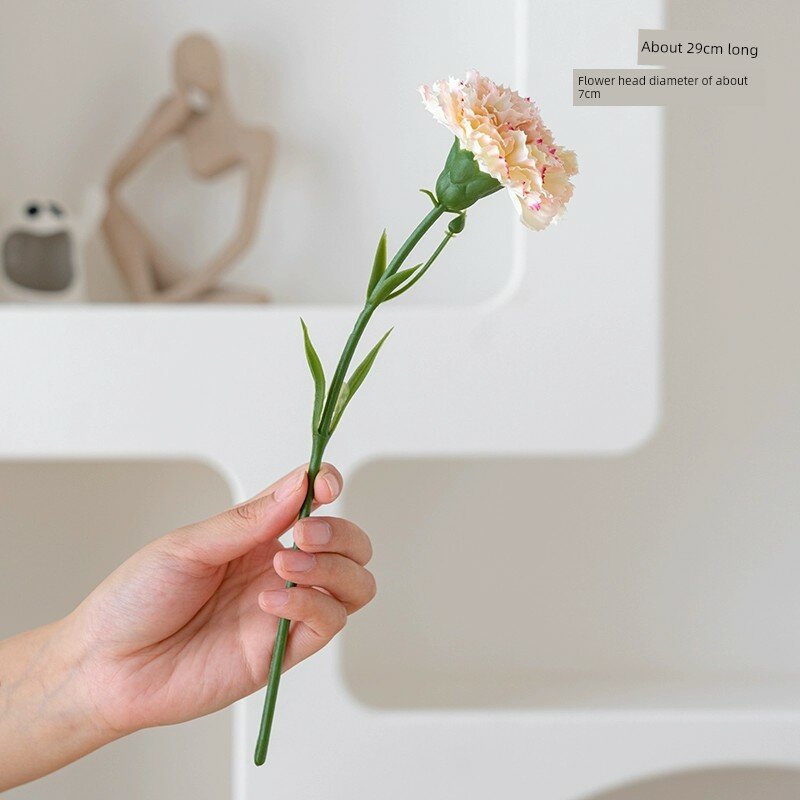 Маленькая гвоздика, искусственный цветочный букет, цветочная композиция, пластиковый цветок, украшение для дома,