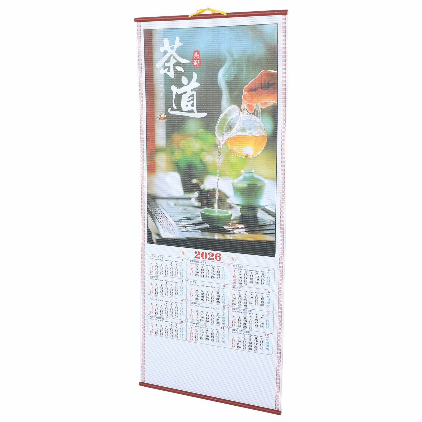 Календарь На 2026 Год, Из Бумаги, Для Празднования Китайского Нового Года, 1 Штука